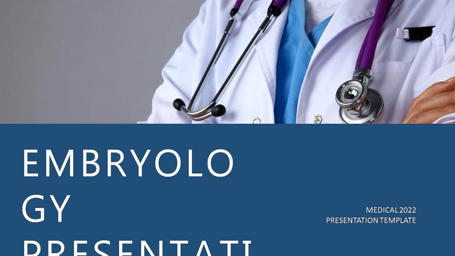 Embryology Presentation Free Powerpoint Template & Google Slide themes.