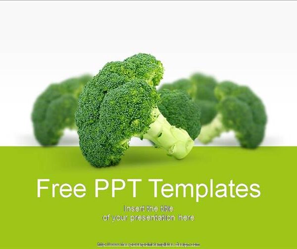 Food Presentation Free Powerpoint Template & Google Slide themes.