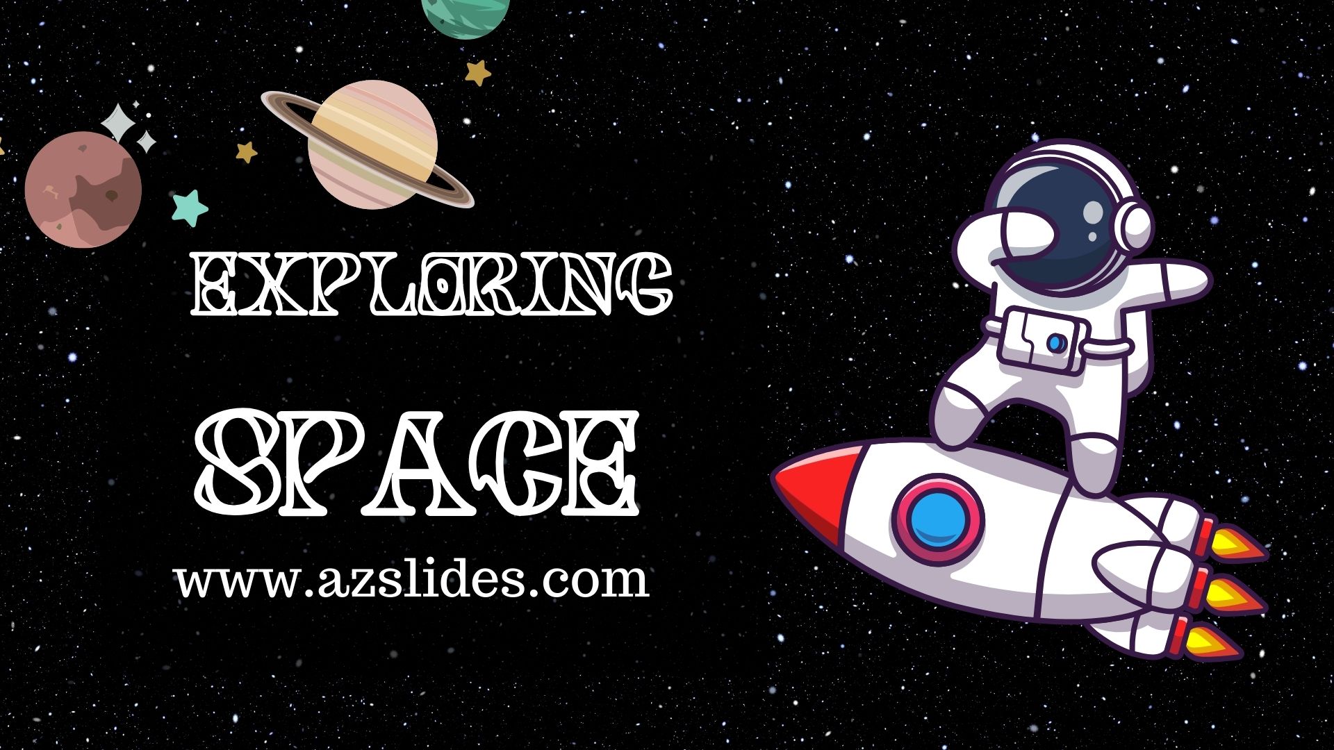 Exploring Space Free Powerpoint Template & Google Slide themes.