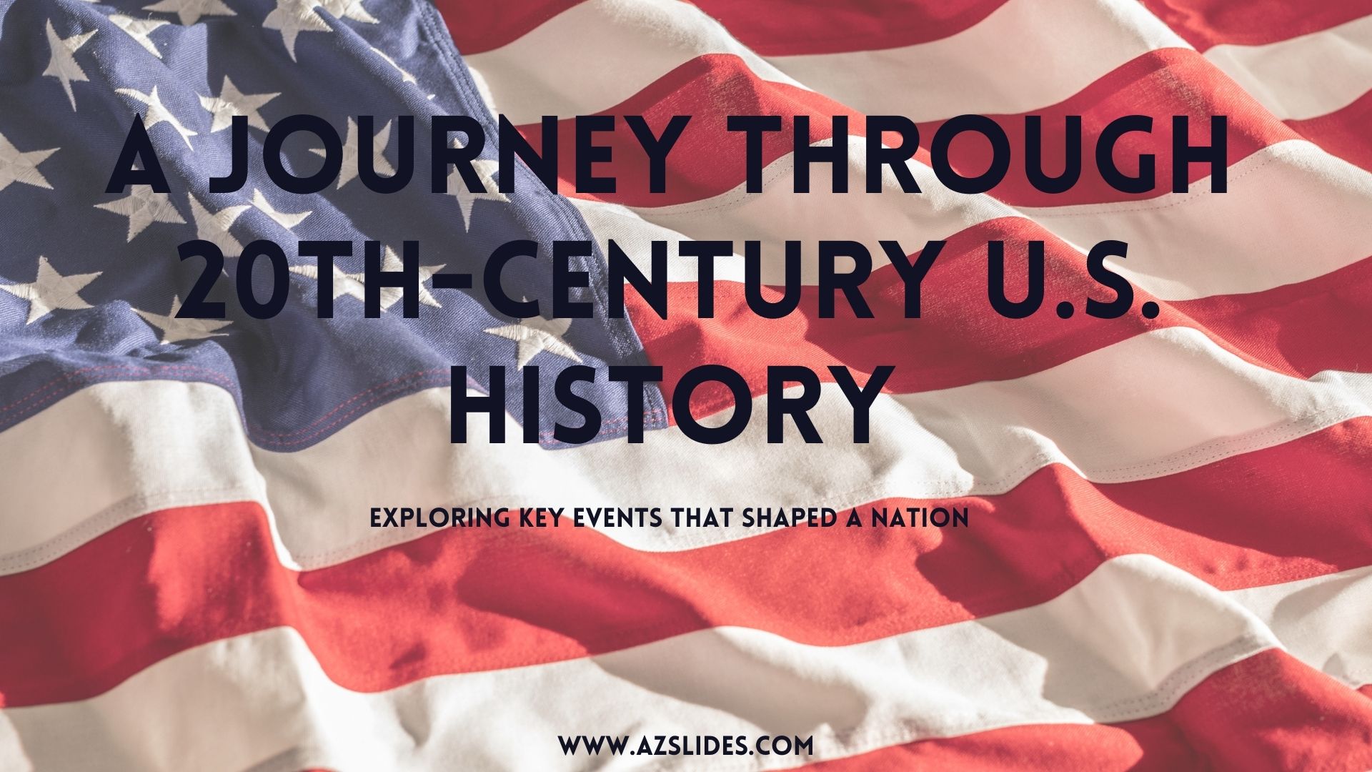 A Journey Through 20th-Century U.S. History Free Powerpoint Template ...