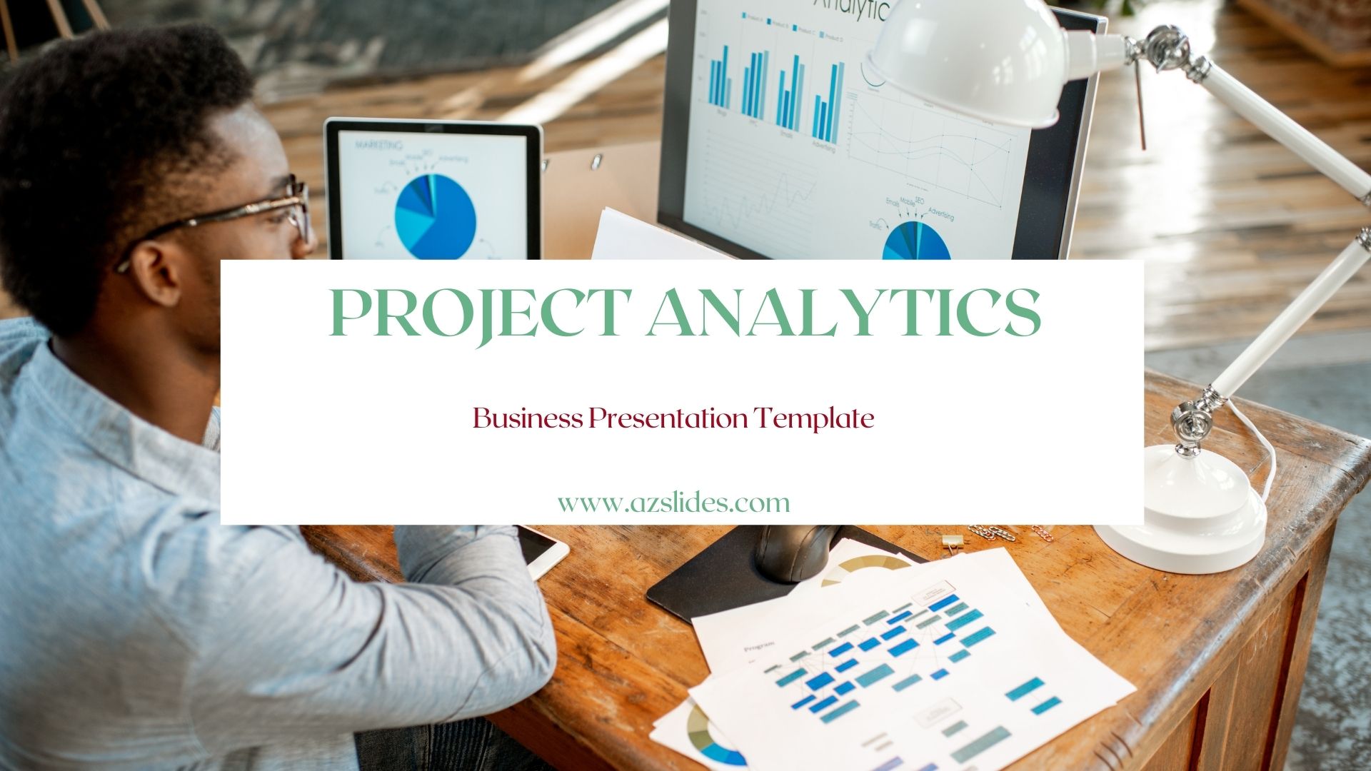 Project Analytics Free Powerpoint Template & Google Slide themes.