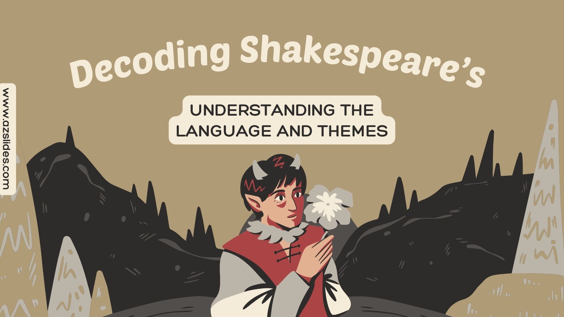 Decoding Shakespeare’s Presentation Free Powerpoint Template & Google Slide themes.