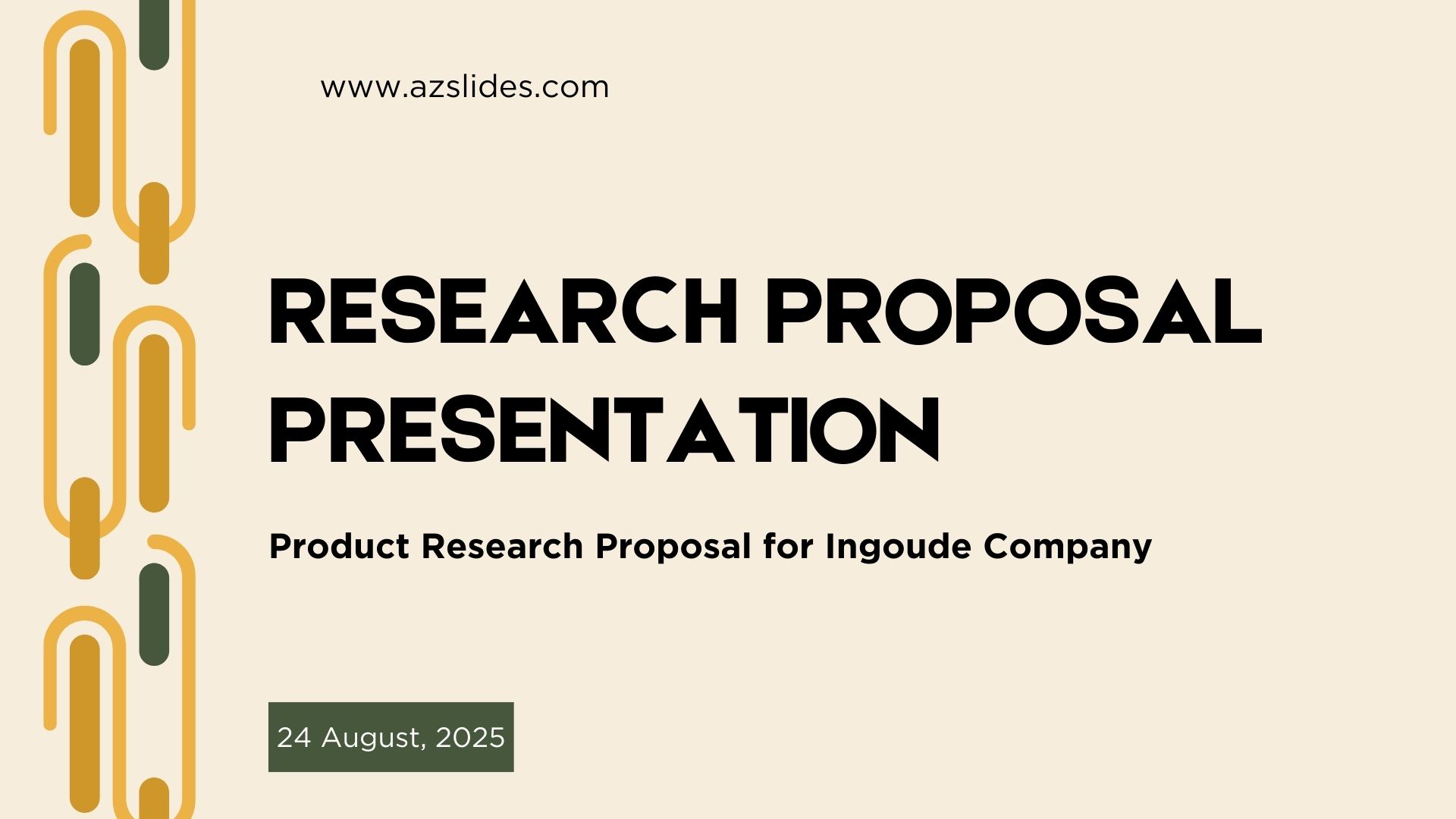 Research Proposal Presentation Free Powerpoint Template & Google Slide themes.
