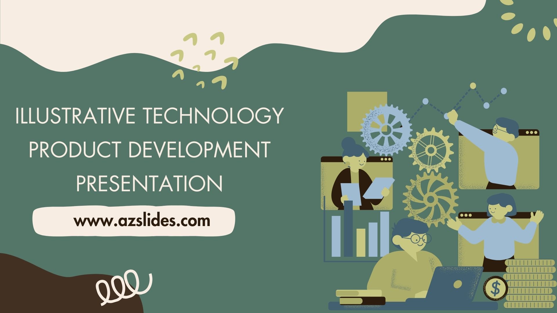 Illustrative Technology Product Development Presentation Free ...