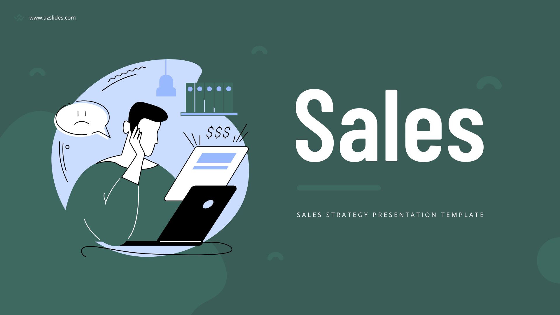 Sales Strategy Presentation Free Powerpoint Template & Google Slide themes.