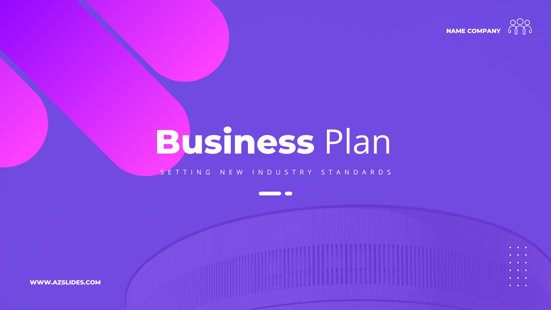 Violet and Magenta Gradient Modern Professional Business Plan ...