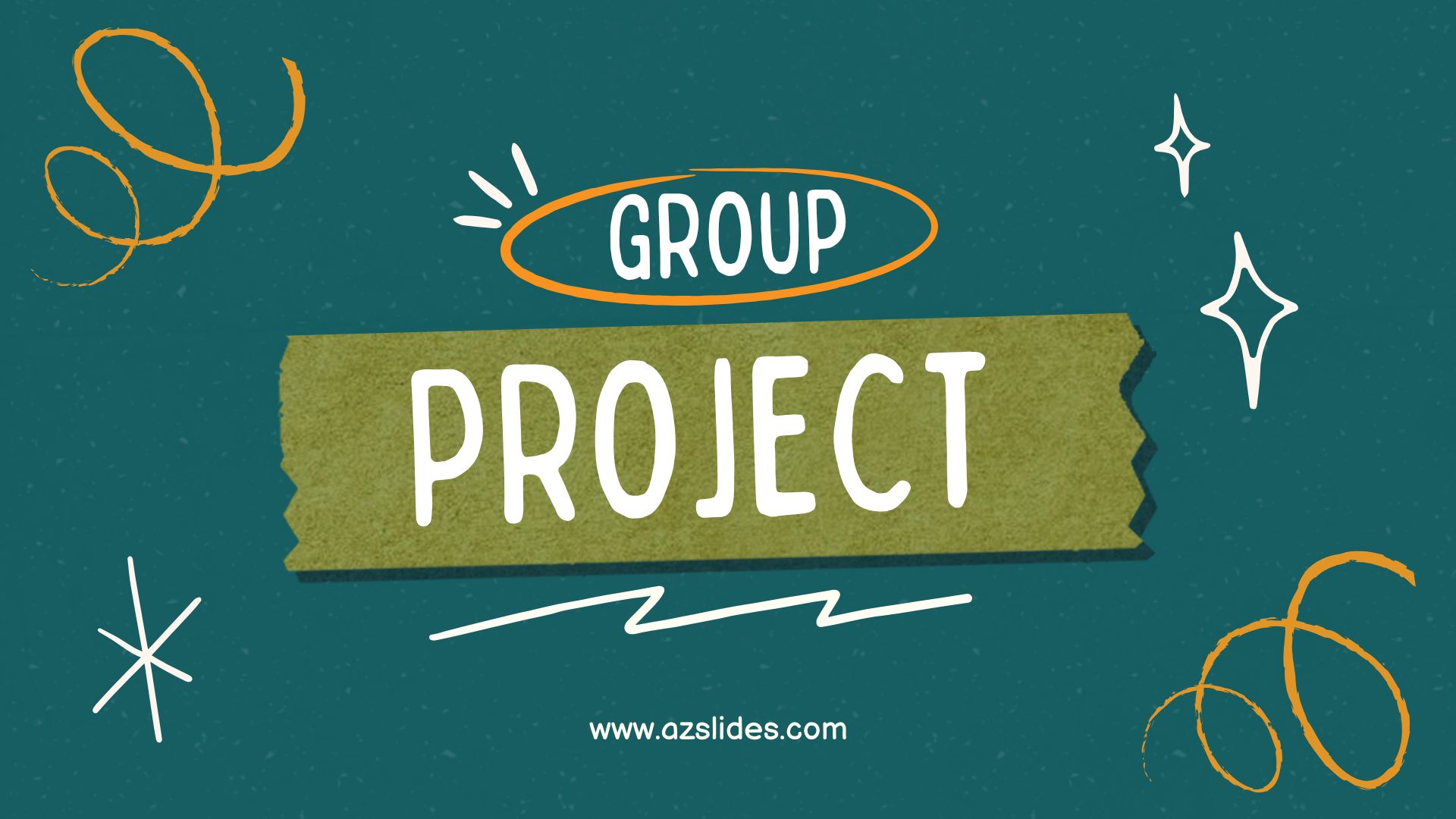 Green and White Doodle Group Project Presentation Free Powerpoint ...